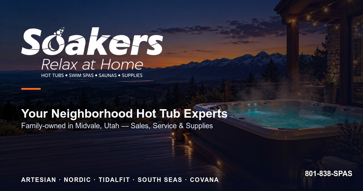 Hot Tubs & Swim Spas – Midvale, UT | Soakers